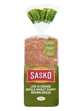 Low GI Dumpy Seeded SASKO Bread | South Africa