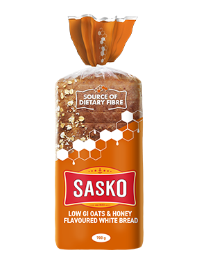 Oats & Honey SASKO White Bread | South Africa