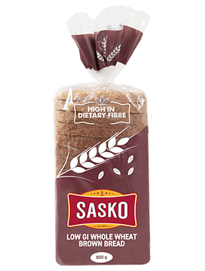 Low GI Dumpy Wholewheat SASKO Bread | South Africa